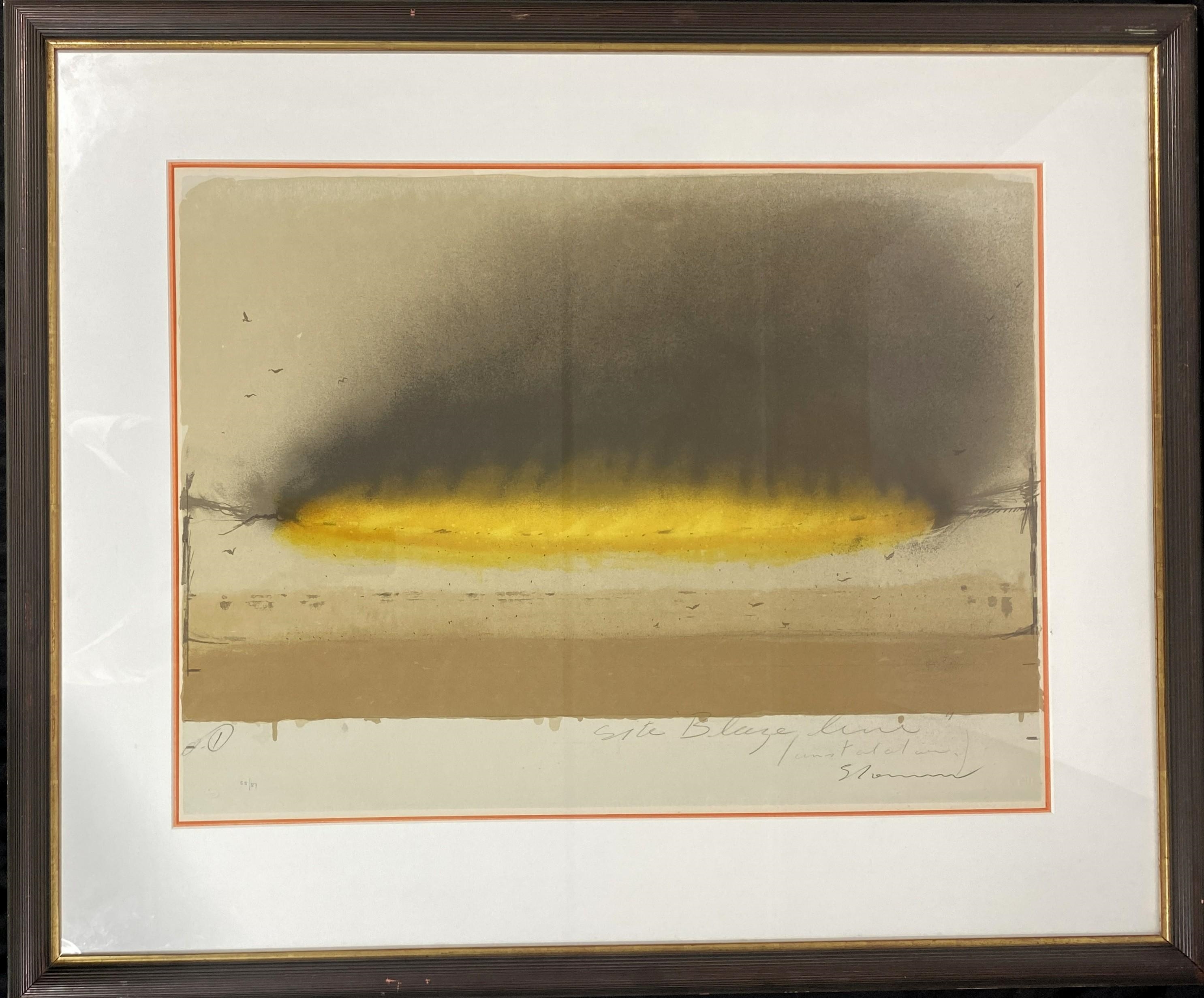 Tim Storrier | Site Blaze Line (2005) | MutualArt