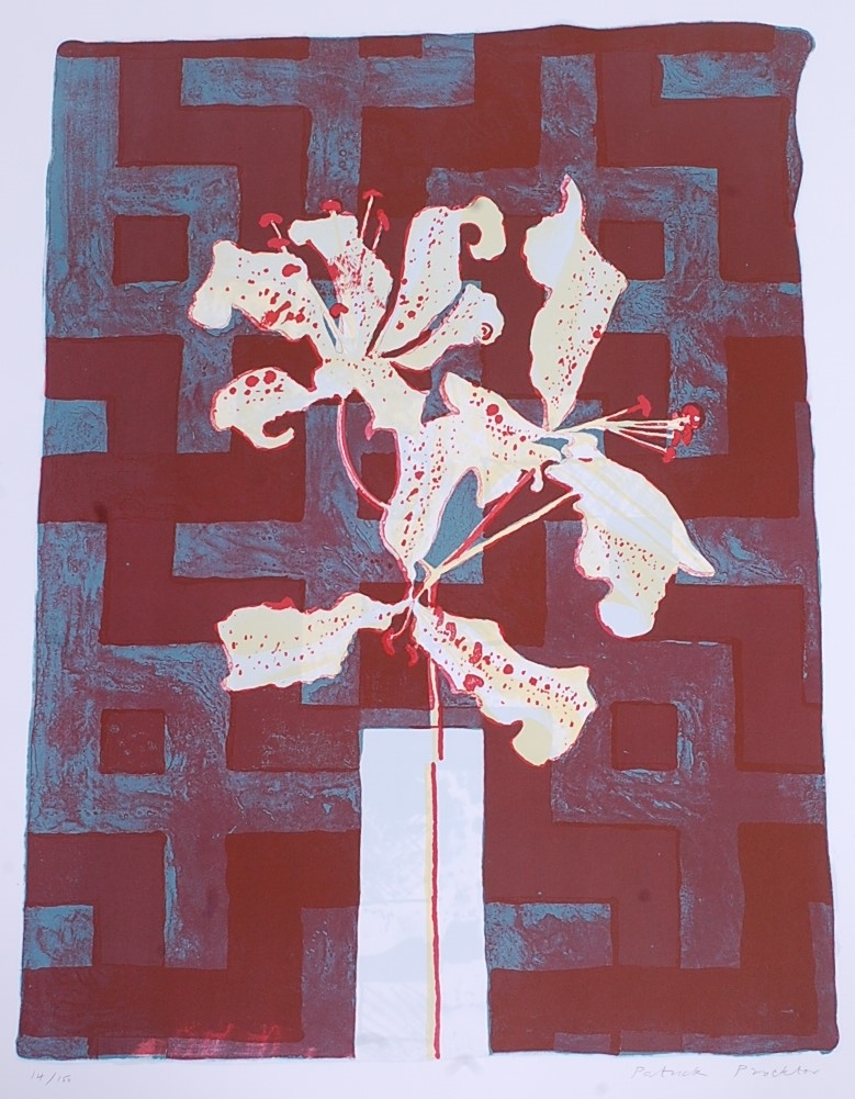 Patrick Procktor | - Still life flowers in a vase | MutualArt