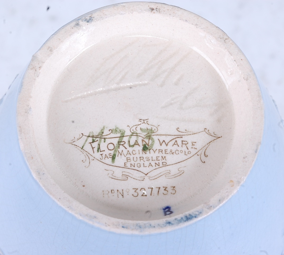 James MacIntyre | A Moorcroft pottery Florian ware vase by James ...