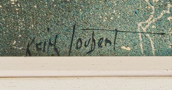 Keith Joubert | Old Bull under a Sausage Tree | MutualArt