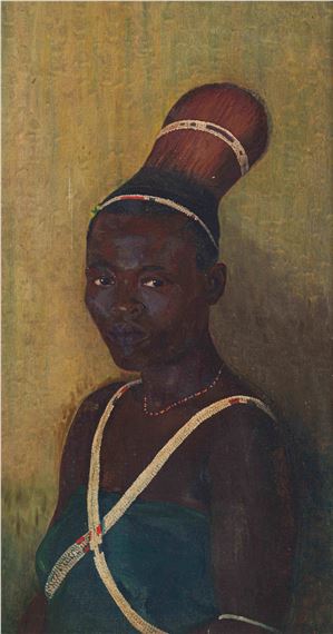 Marie Irwin | Portrait of a Married Zulu Woman | MutualArt