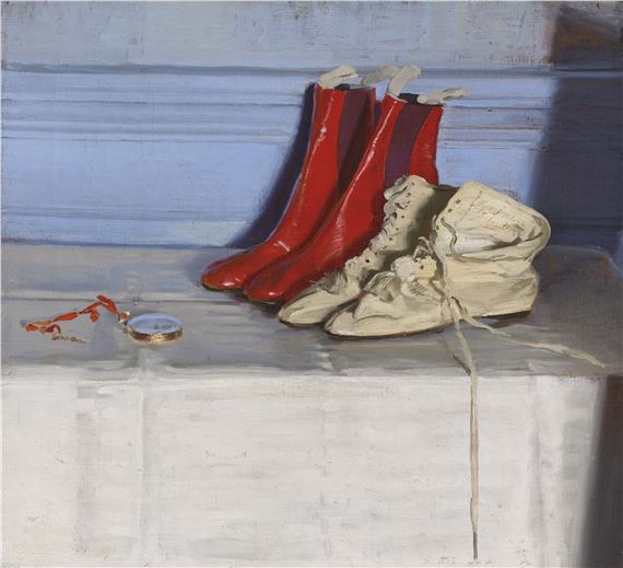 William Nicholson | Ballroom in an Air Raid (1918) | MutualArt