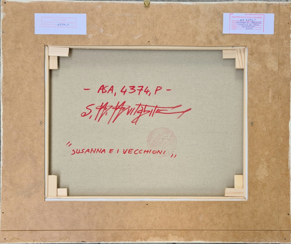 Salvatore Attanasio Avitabile | Susanna e i vecchioni (2019) | MutualArt