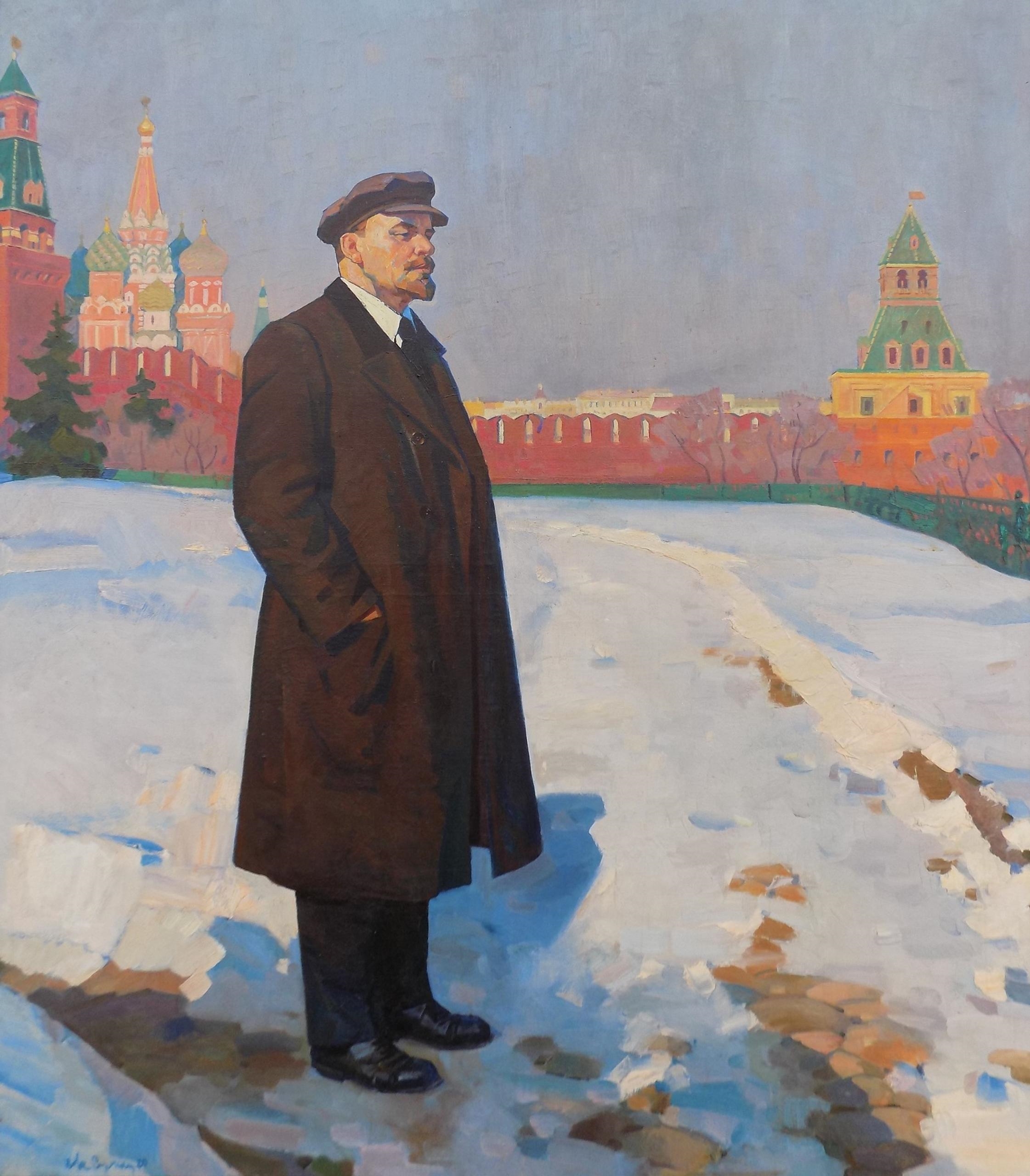 Lenin Painting