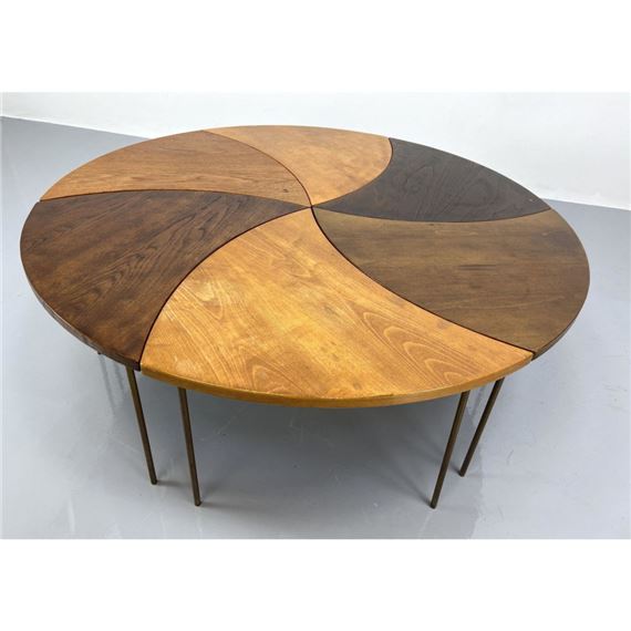 John Stuart | 6pc PETER HVIDT Six Section Coffee Table. Stackable ...