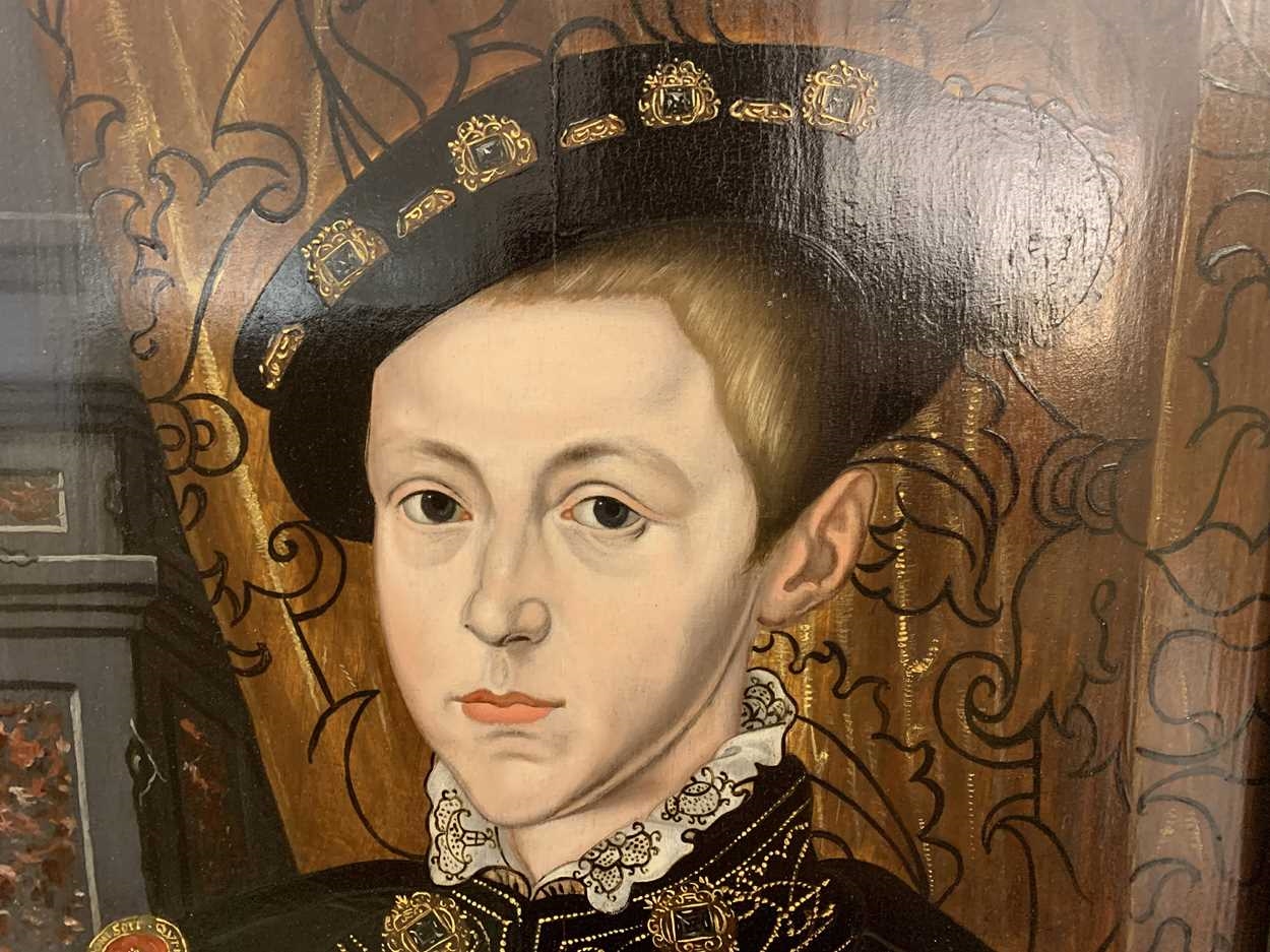 Guillaume Scrots | Portrait of King Edward VI | MutualArt