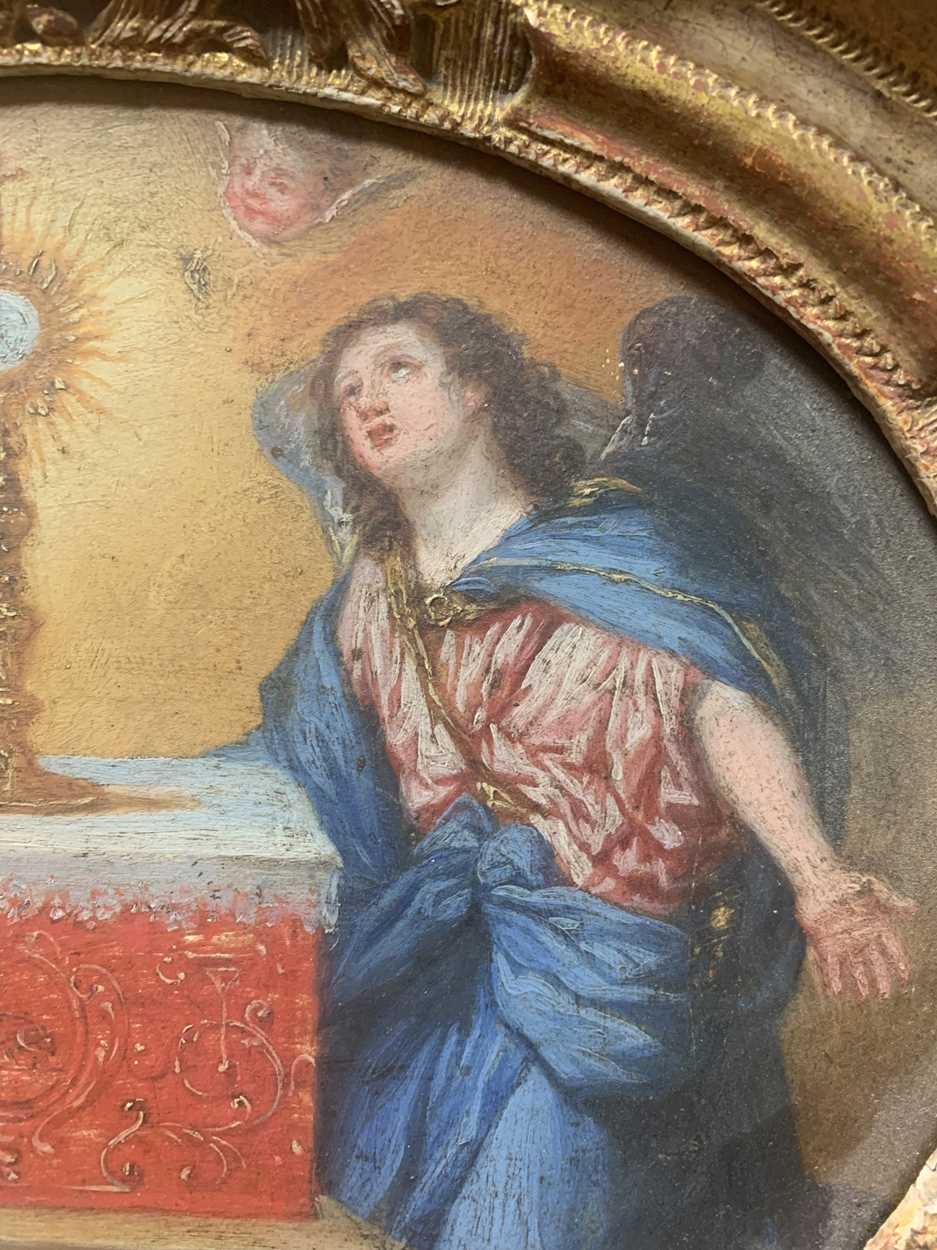 Filippo Lauri | Adoration of the Eucharist | MutualArt