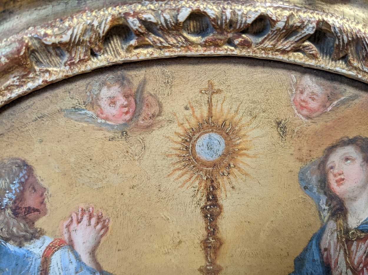 Filippo Lauri | Adoration of the Eucharist | MutualArt
