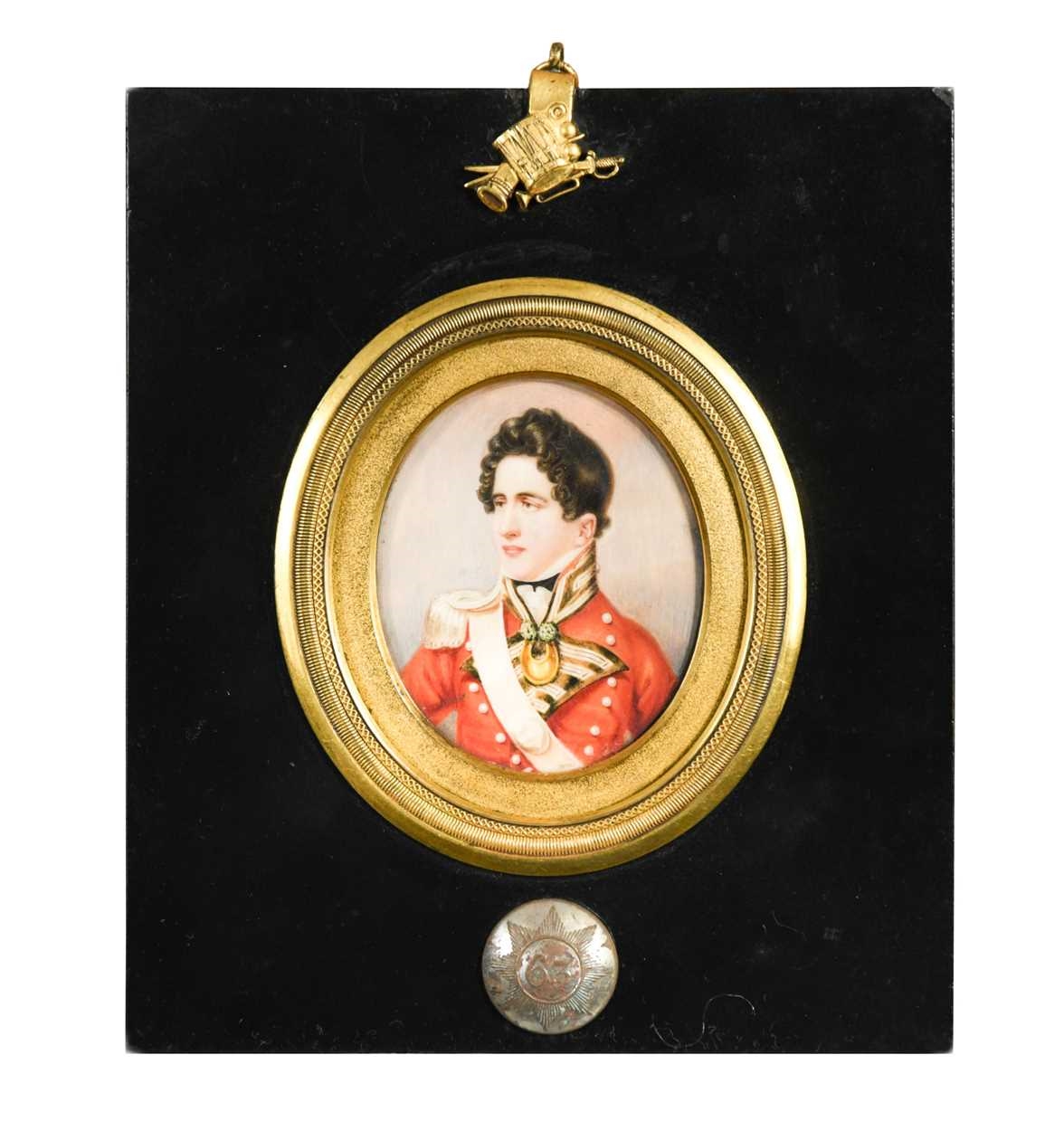 British School, 19th Century | Portrait miniature of Lieutenant Richard ...