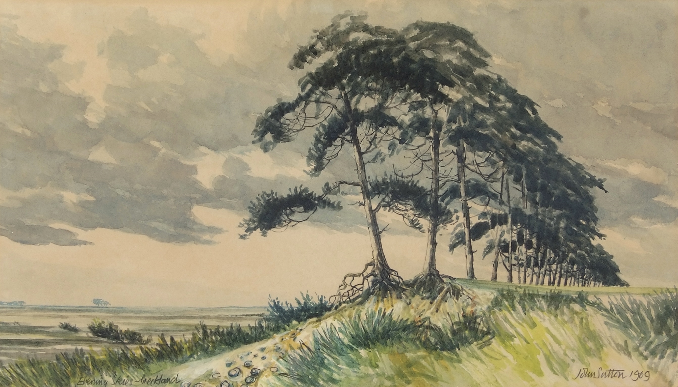 John Sutton | 'Evening Skies' (1969) | MutualArt