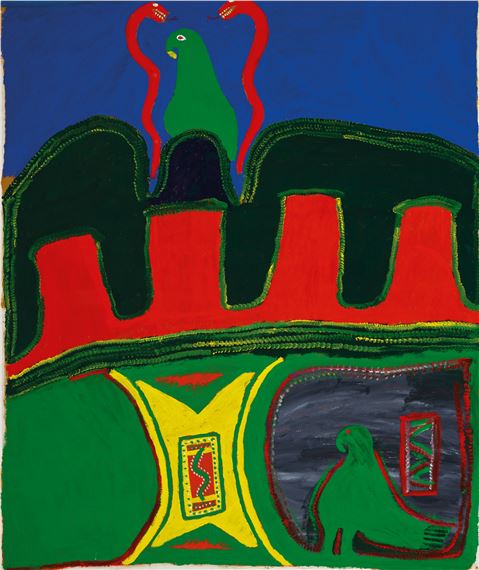 Ginger Riley Munduwalawala | THE ARTIST’S COUNTRY: THE FOUR ARCHES ...