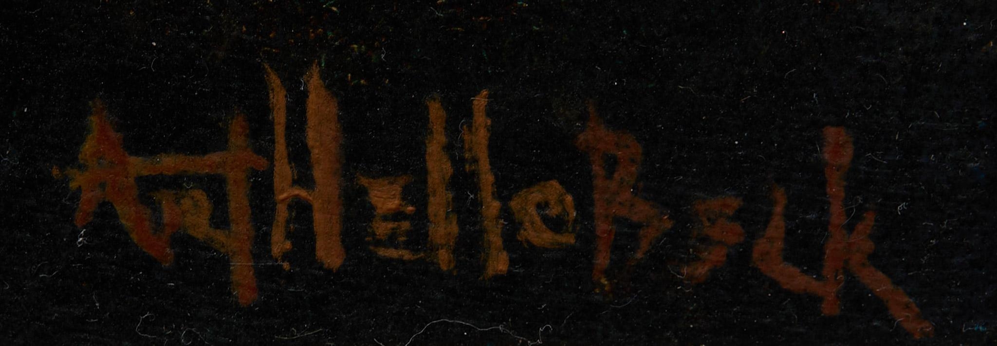 Arthello Beck Jr. | nighttime farm scene | MutualArt