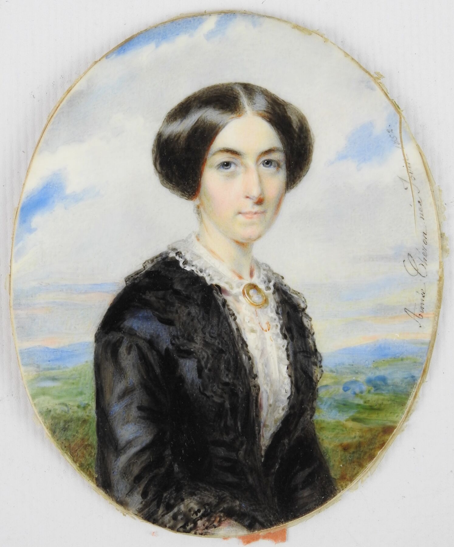 Aimée Cheron | Portrait of a woman (1852) | MutualArt