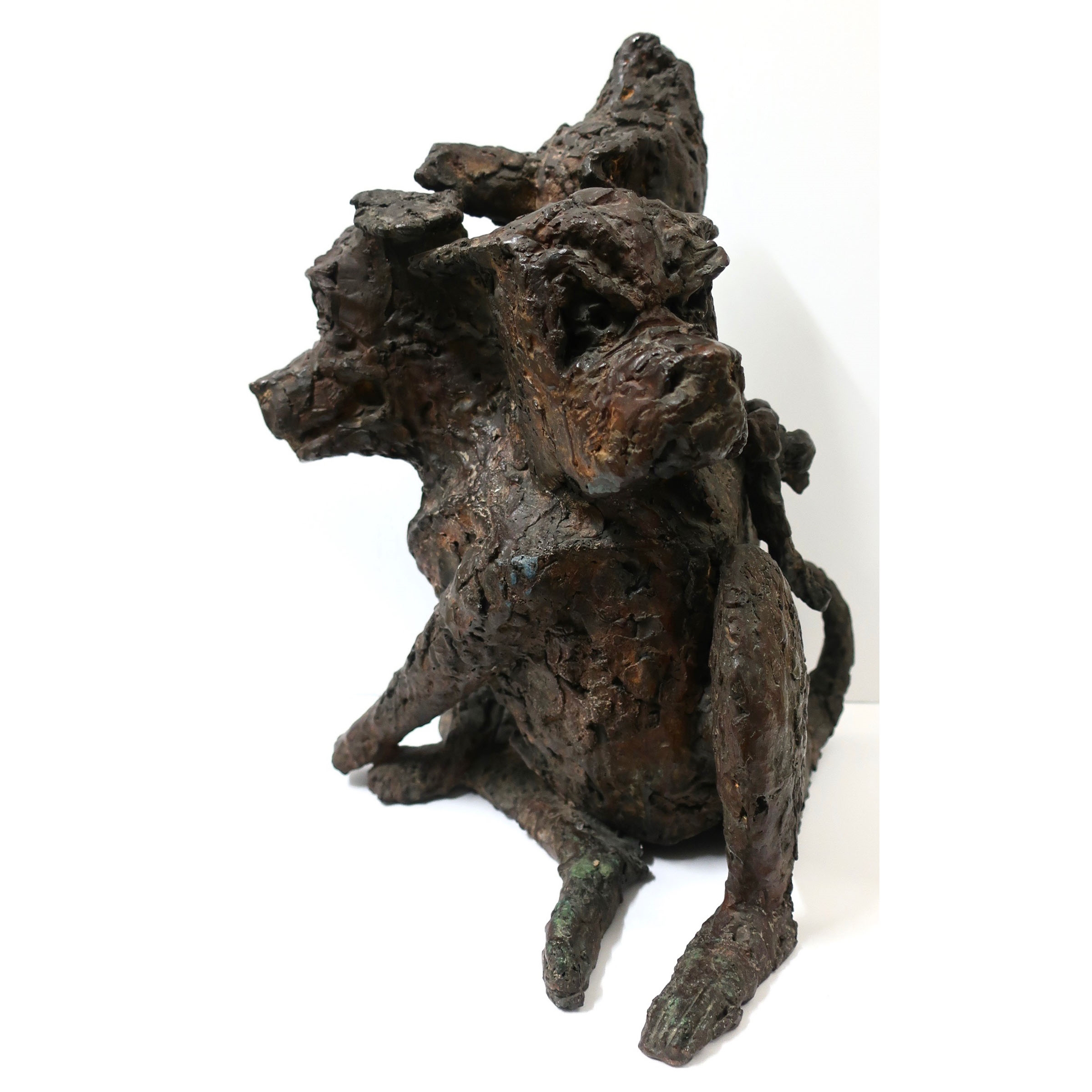 Mary Hecht | CERBERUS (THREE-HEADED DOG) (1985) | MutualArt