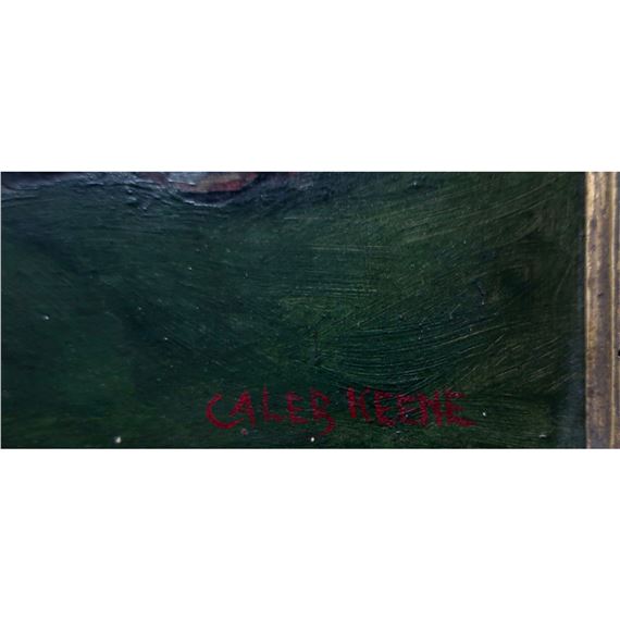 Caleb Keene | UNTITLED (REFLECTION OF THE ARTIST AT WORK) | MutualArt