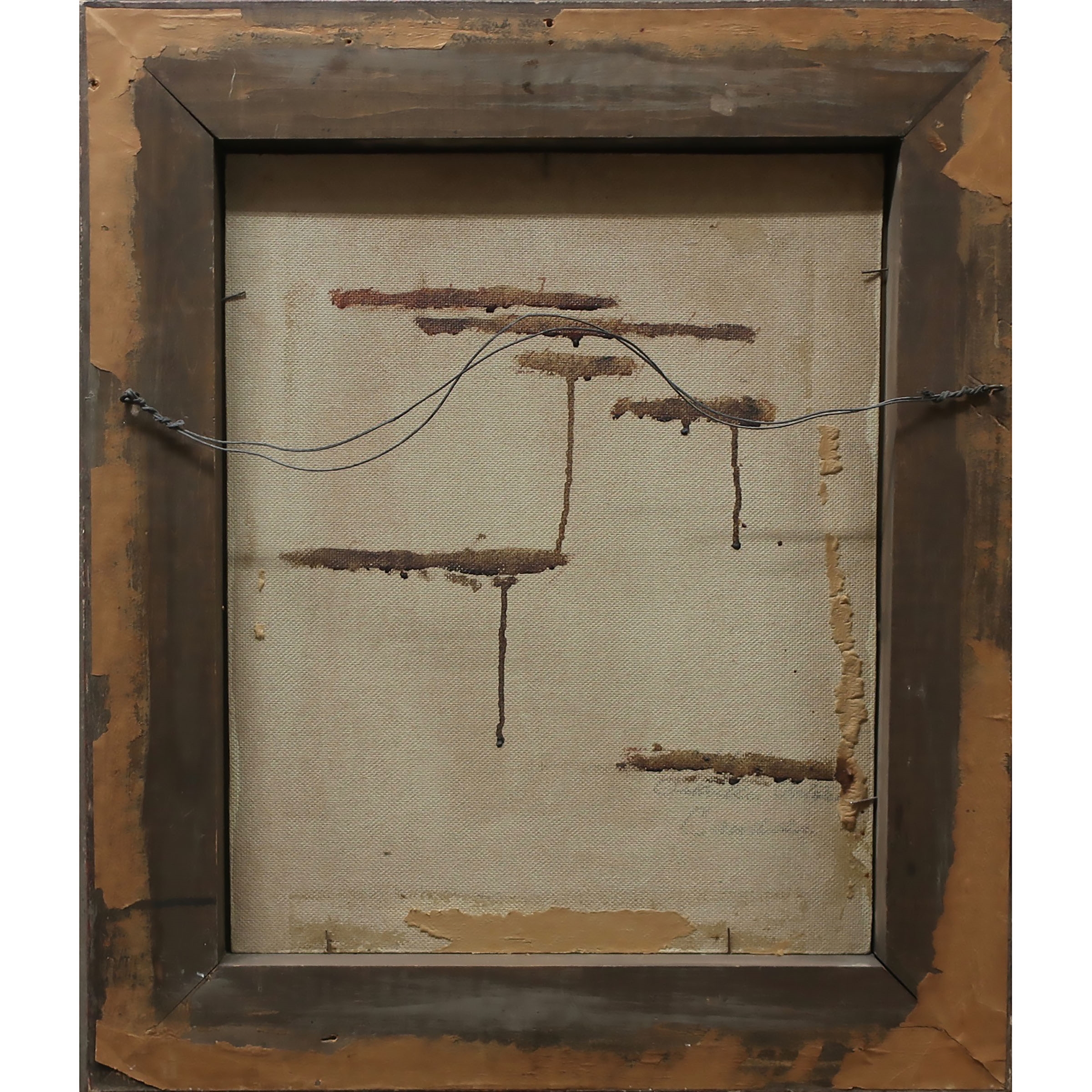 Caleb Keene | UNTITLED (REFLECTION OF THE ARTIST AT WORK) | MutualArt