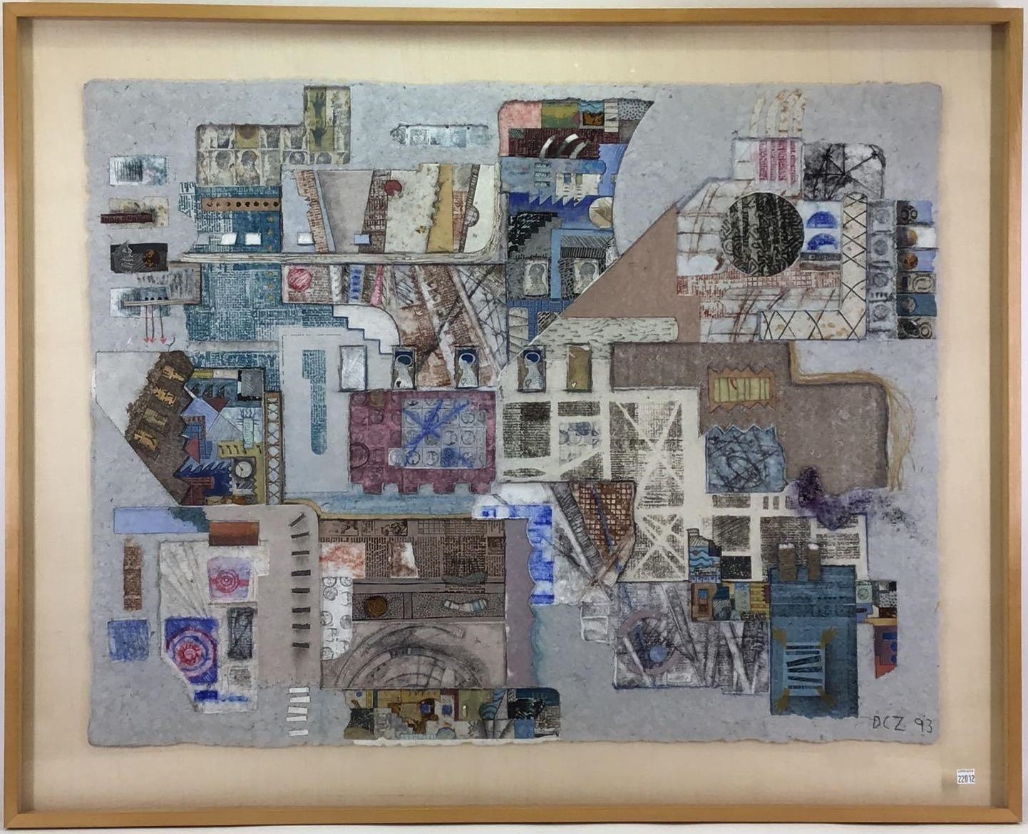 Douglas Zucco | Geometric collage | MutualArt