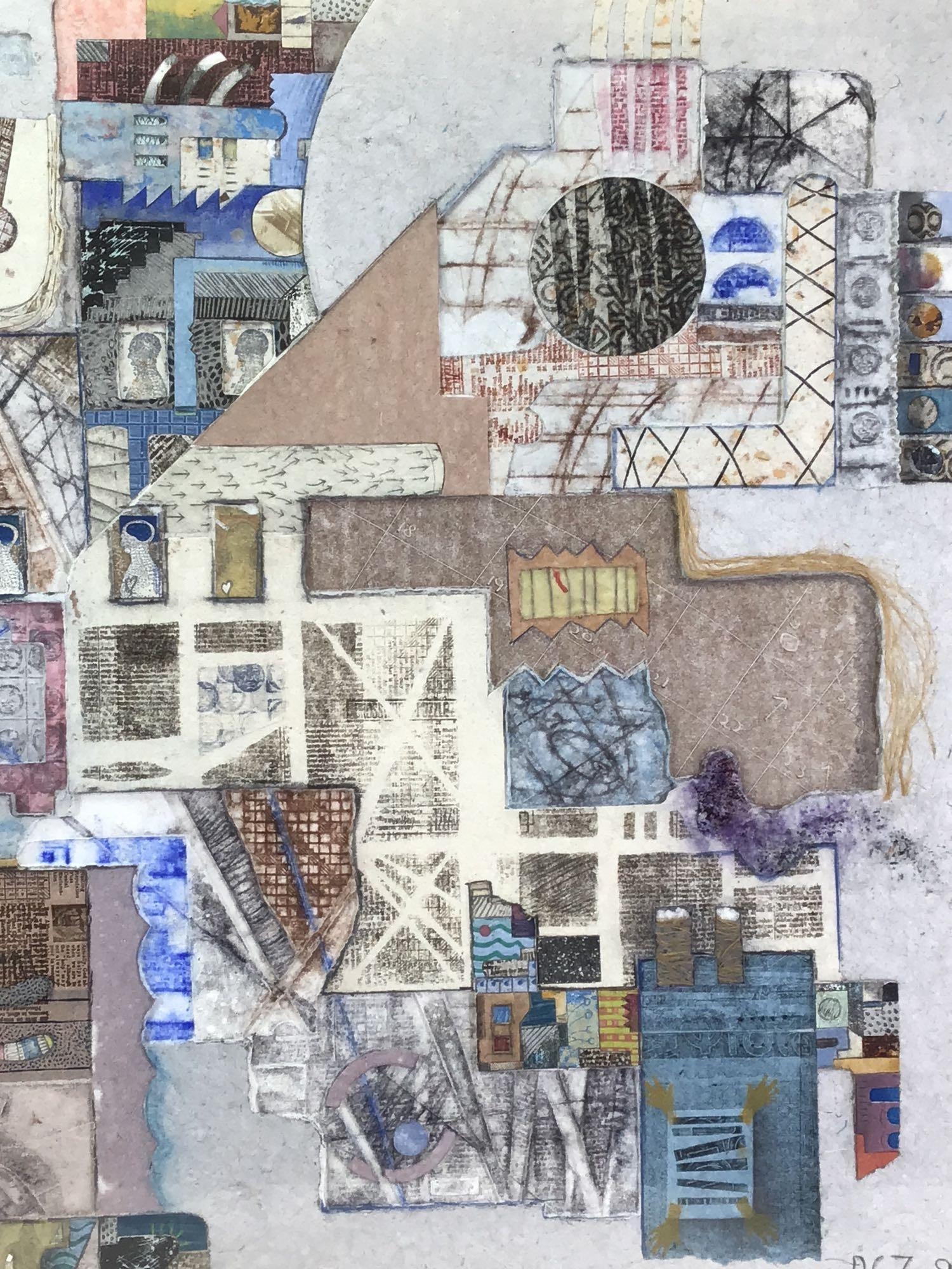 Douglas Zucco | Geometric collage | MutualArt