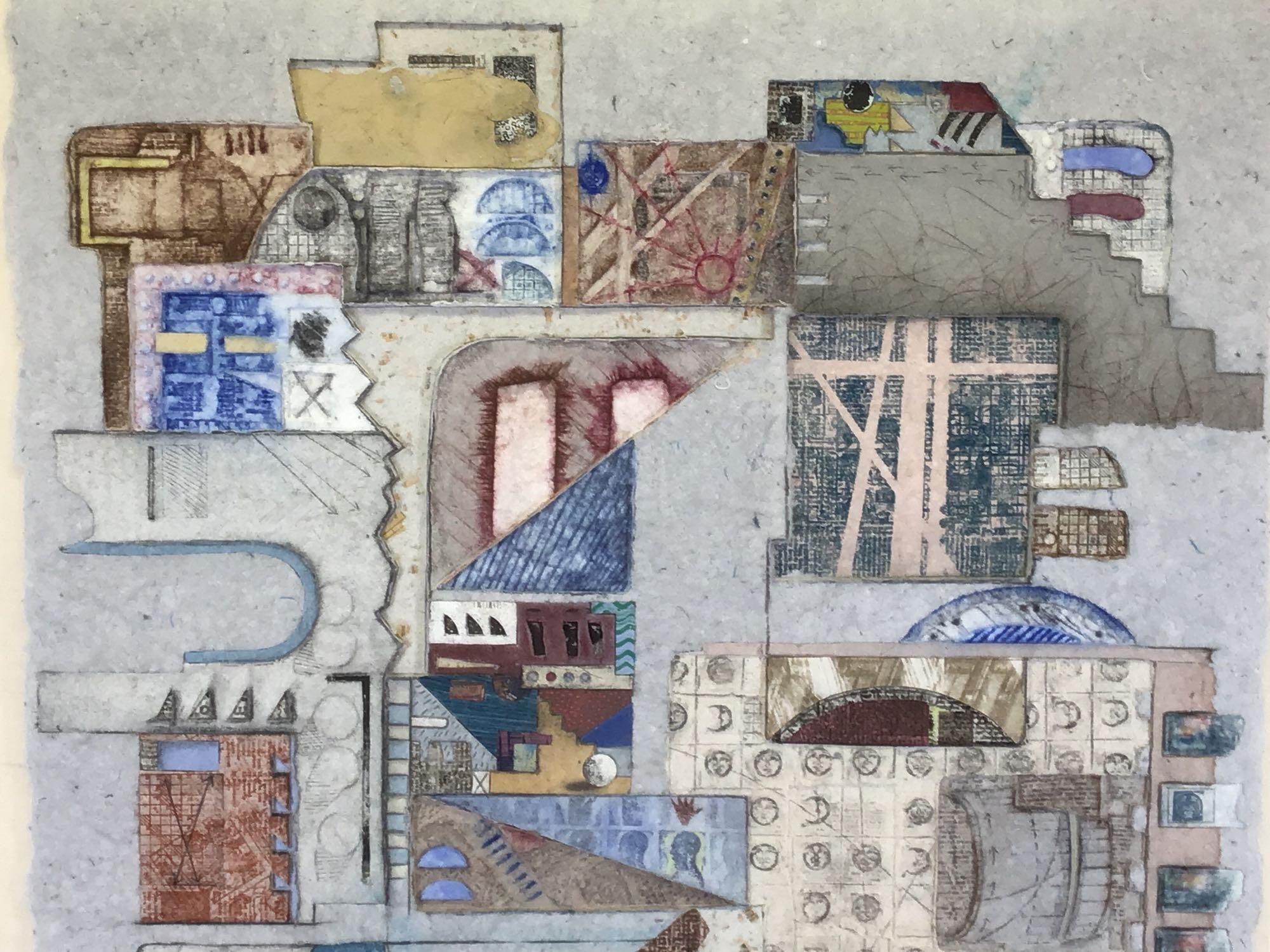 Douglas Zucco | Geometric collage | MutualArt