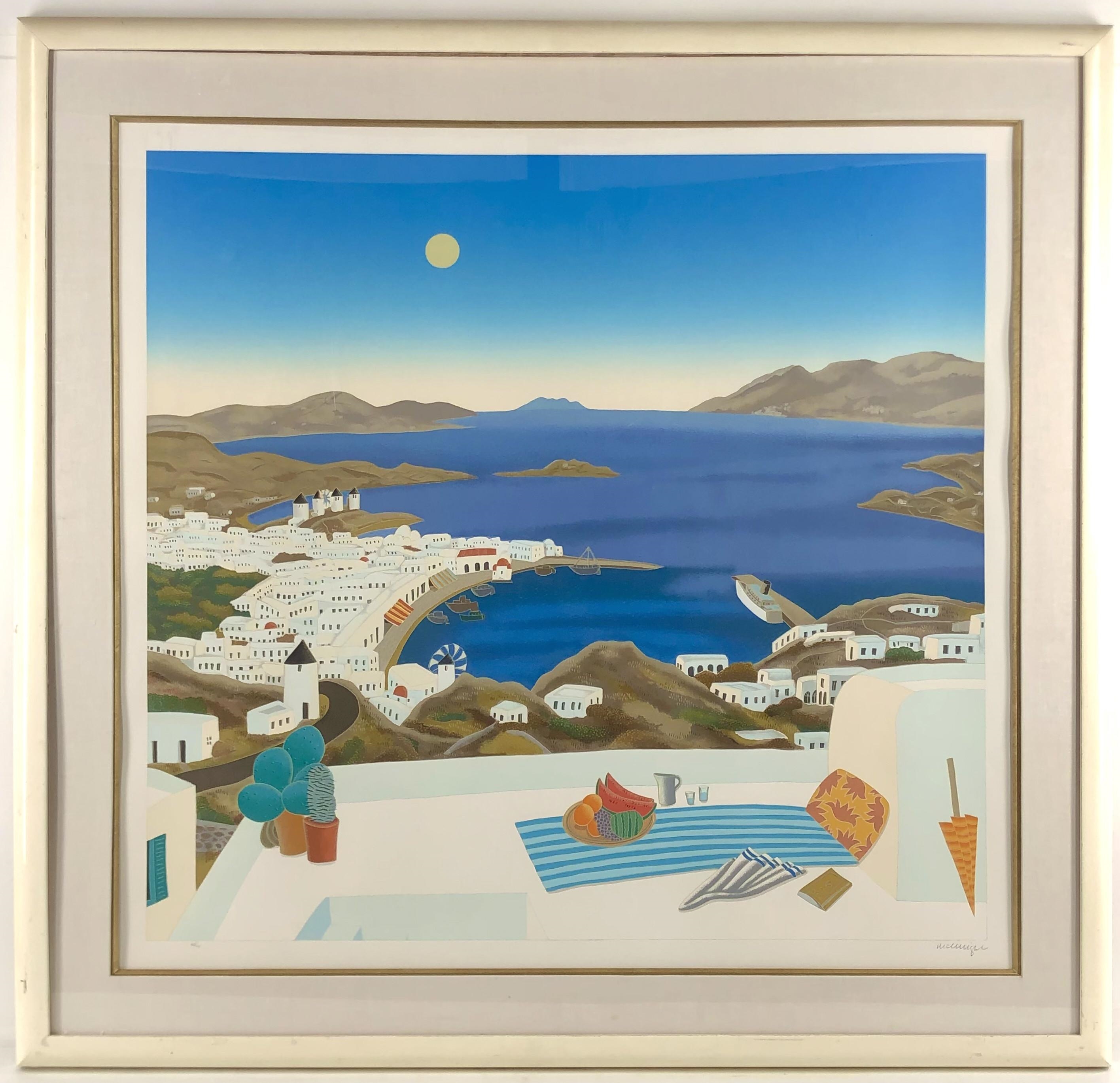 Thomas McKnight | MYKONOS ROOFTOPS | MutualArt