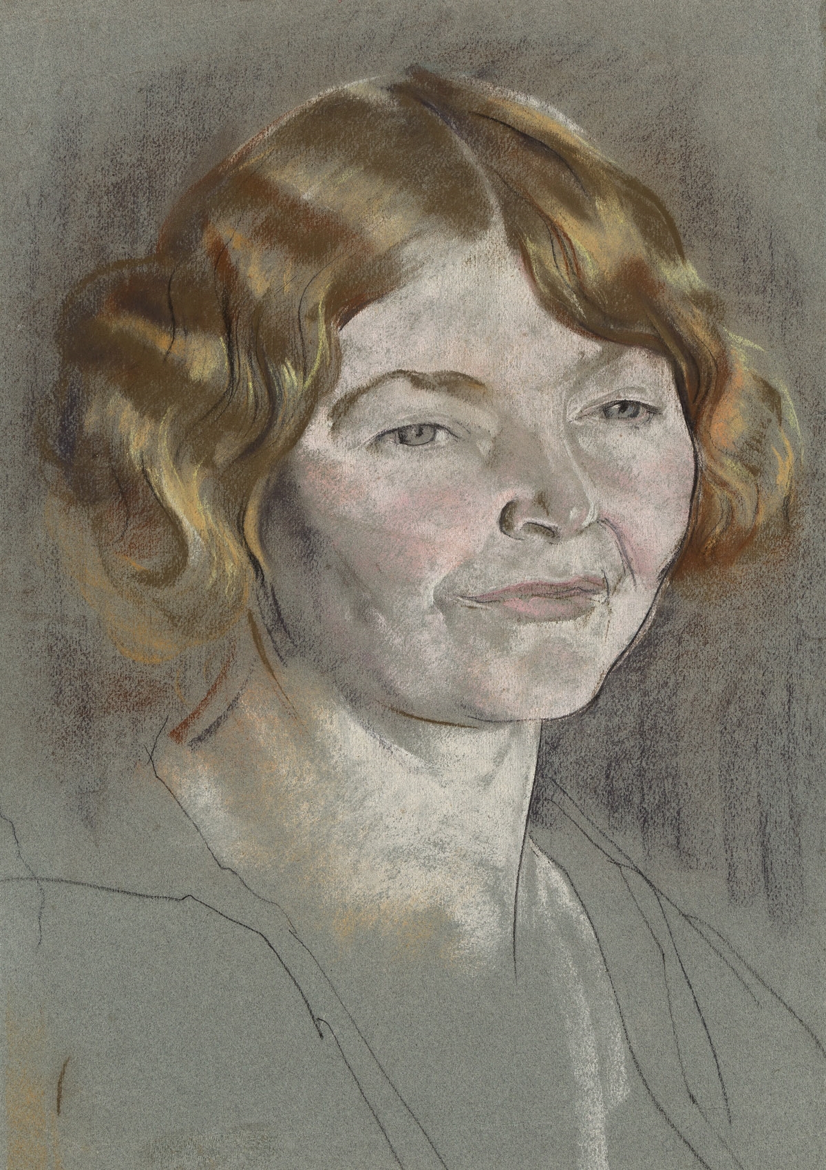 Eric Henri Kennington | Portrait of Alice Mary Rothenstein (Circa 1920 ...