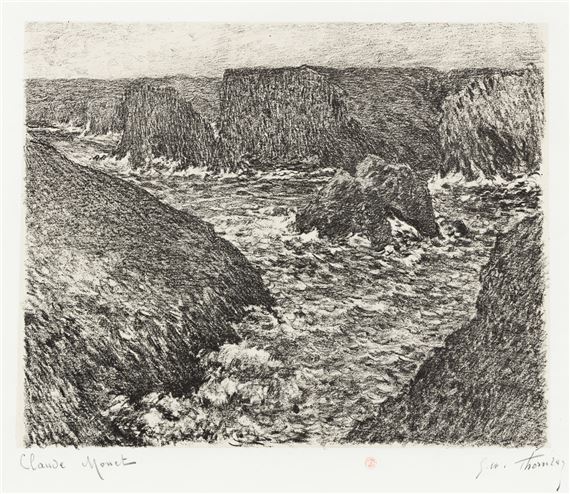 Claude Monet | La Côte sauvage (Circa 1908) | MutualArt