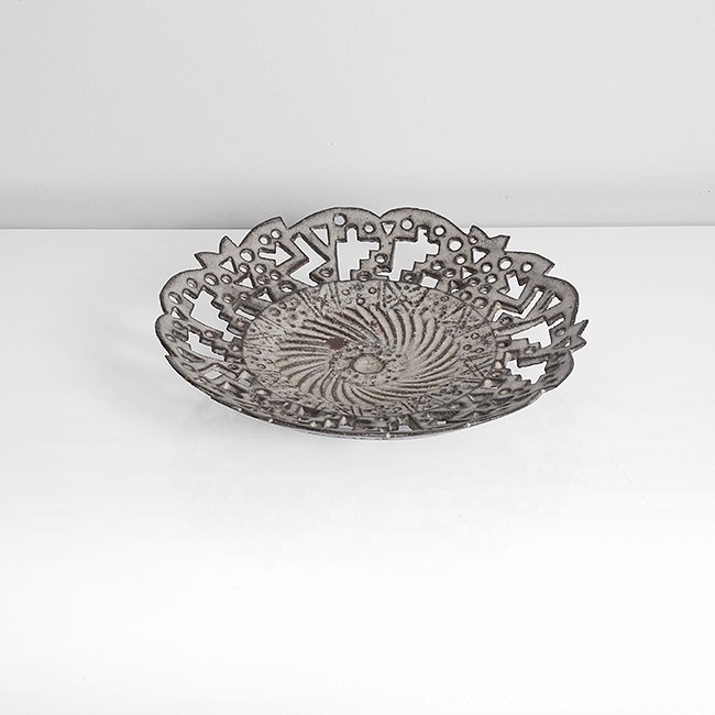 Ian Godfrey | Perforated Dish (Circa 1975) | MutualArt