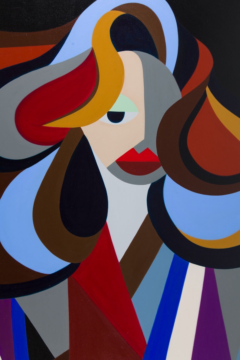 Katarzyna Chmiel | Phisical form - She is like a wind (2021) | MutualArt