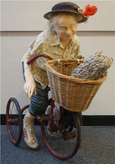 Kay Ritter | On a Tricycle | MutualArt