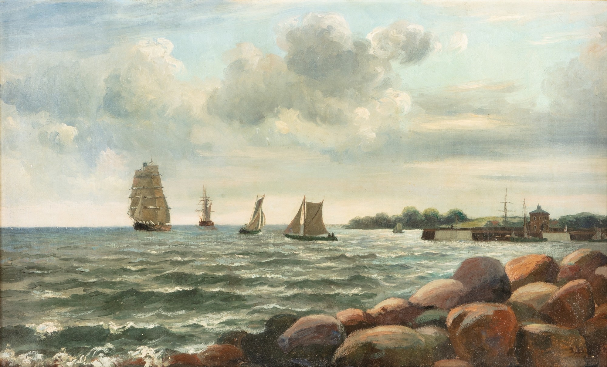 Louise Bonfils | Sea landscape | MutualArt