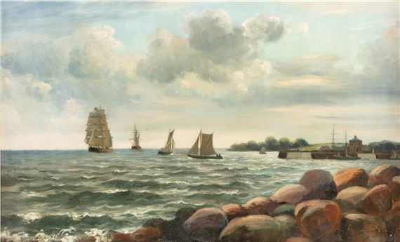 Louise Bonfils | Sea landscape | MutualArt