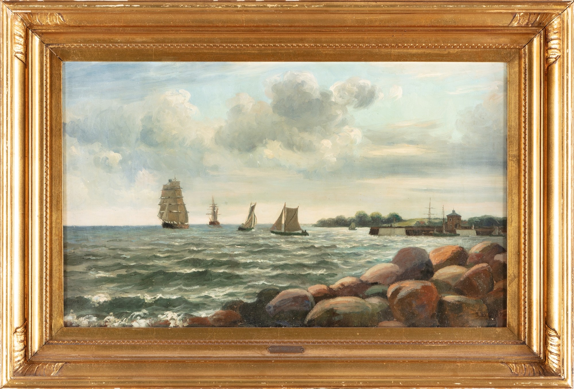 Louise Bonfils | Sea landscape | MutualArt