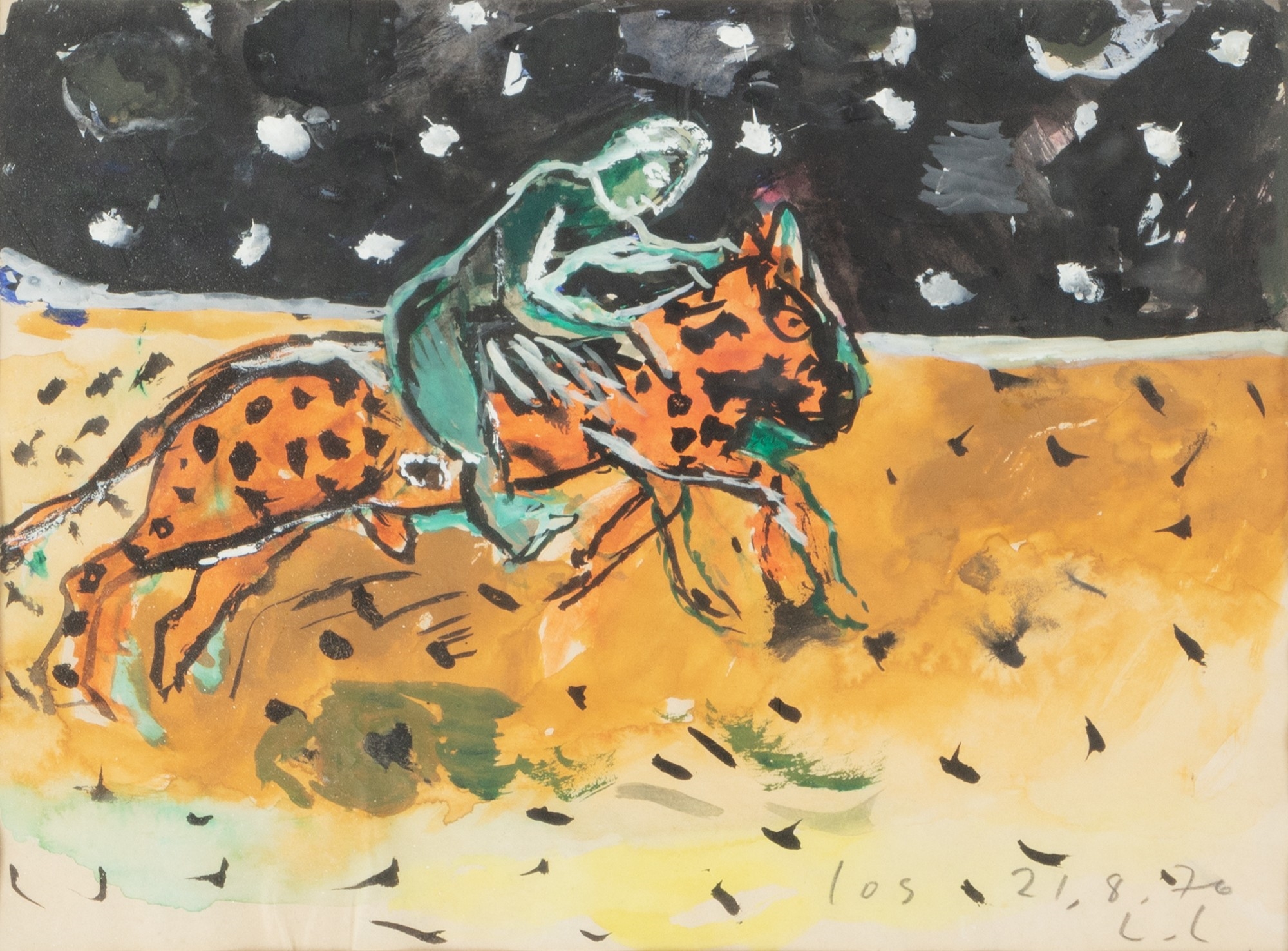 Leena Luostarinen | Leopard rider (1976) | MutualArt