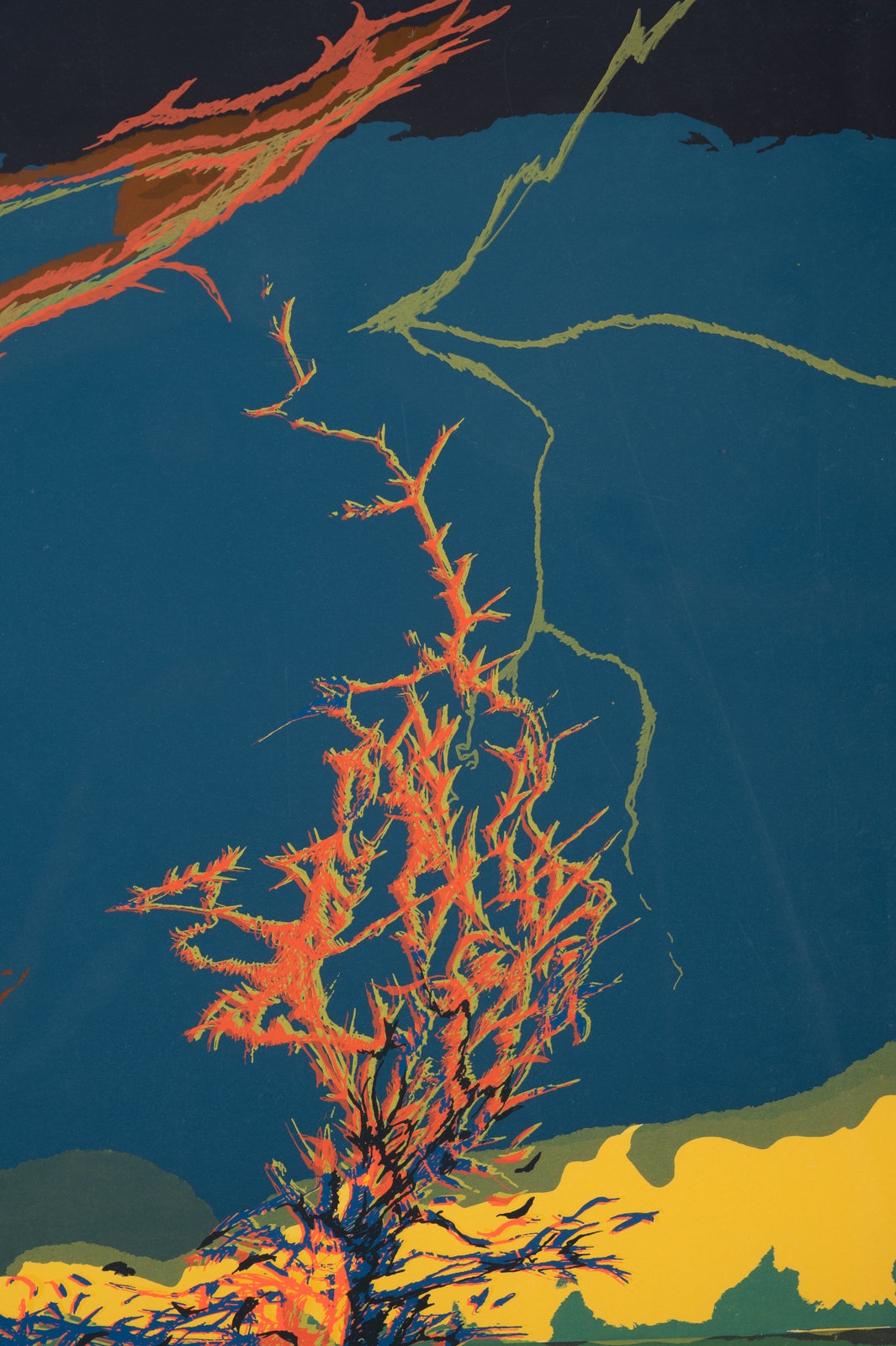 Frederick D. Jones | Lightning Storm (from A Midwest Portfolio) (1977 ...