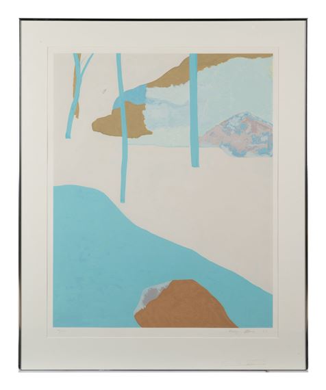 Kenzo Okada | Abstract Landscape (1977) | MutualArt