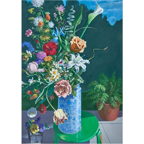 Paul Wonner | Still Life with Flowers | MutualArt