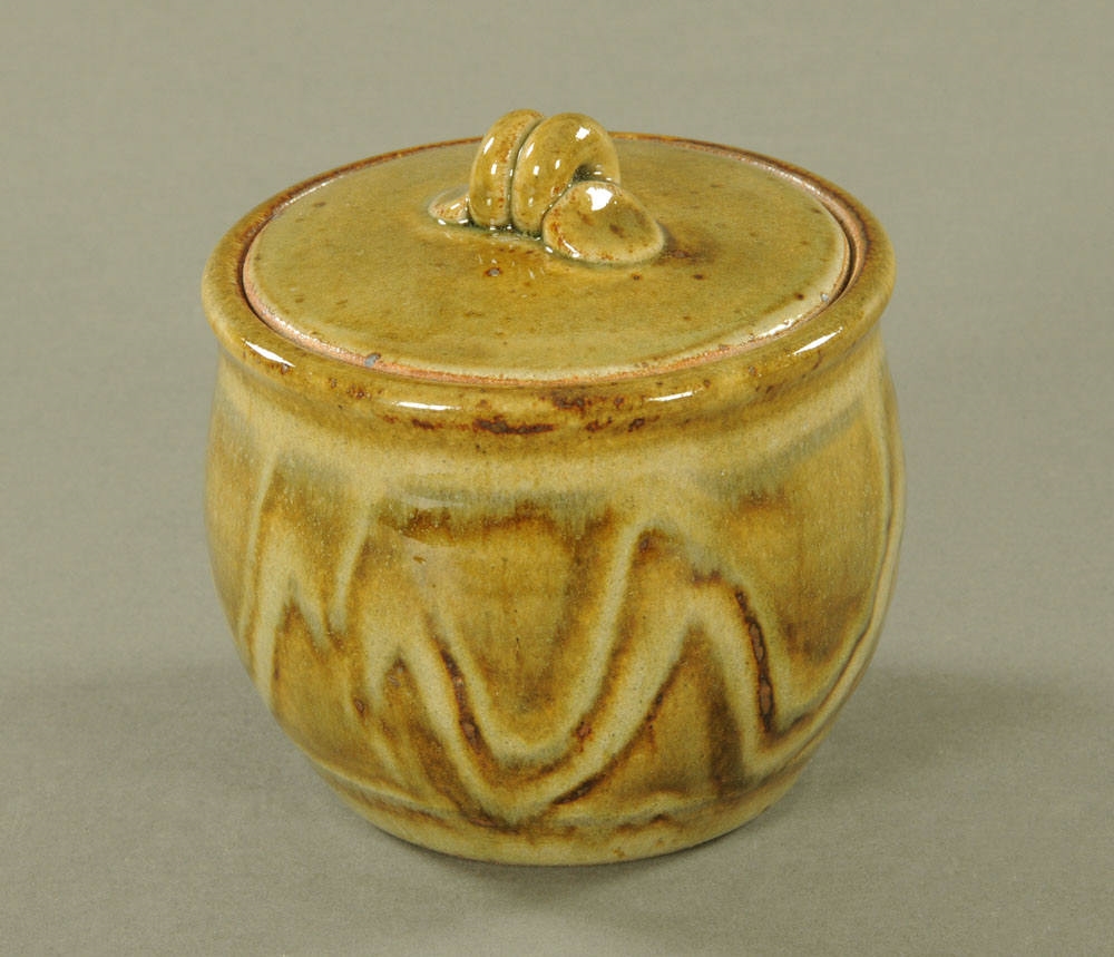 Edward Hughes | A studio pottery lidded vessel | MutualArt