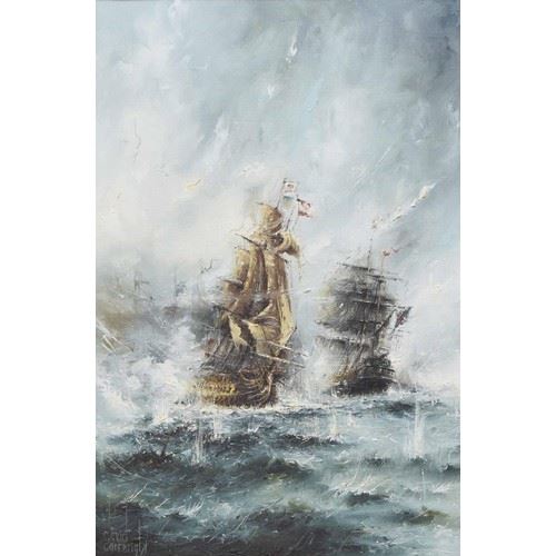 David Cartwright | Smoke of Battle, Cape Vincent | MutualArt