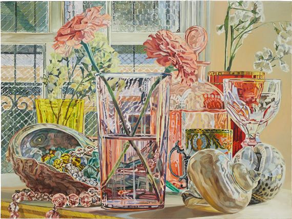 Janet Fish | Skowhegan Water Glasses (1975) | MutualArt