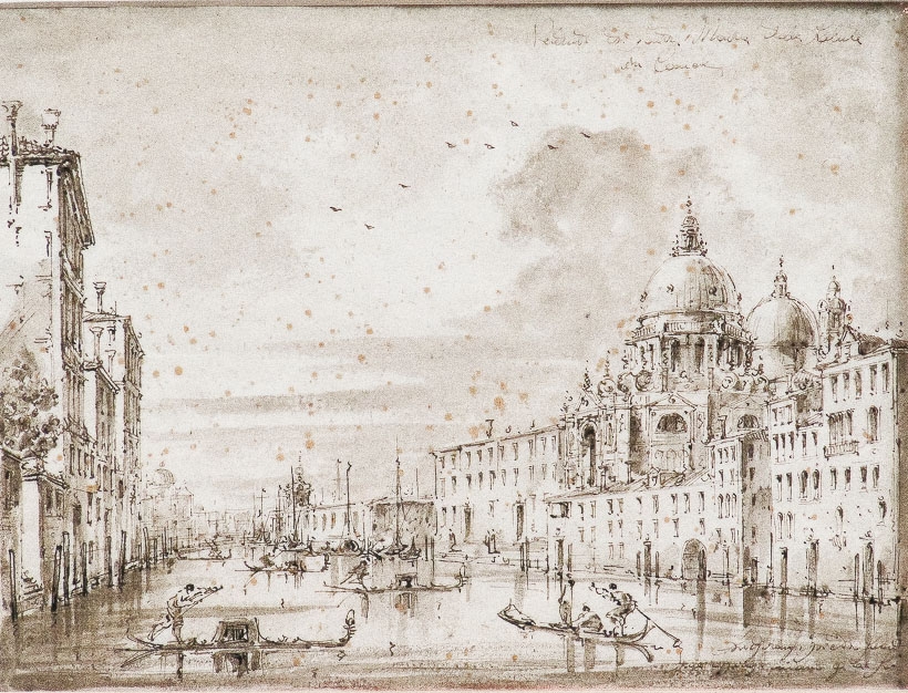 Francesco Guardi | Venedig – Canale Grande mit der Kirche | MutualArt