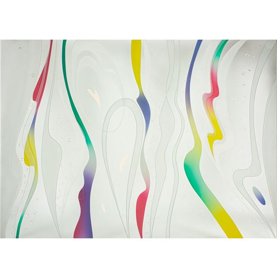 Impy Pilapil | A panel glass sculpture (1994) | MutualArt