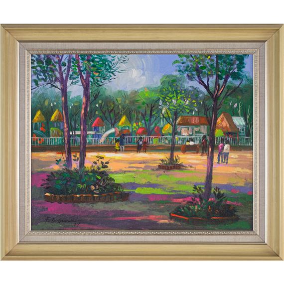 Fernando Sena | Pasyalan sa QC Circle I (2017) | MutualArt