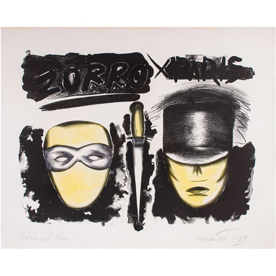 Fernando Modesto | Zorro & Pain (1983) | MutualArt