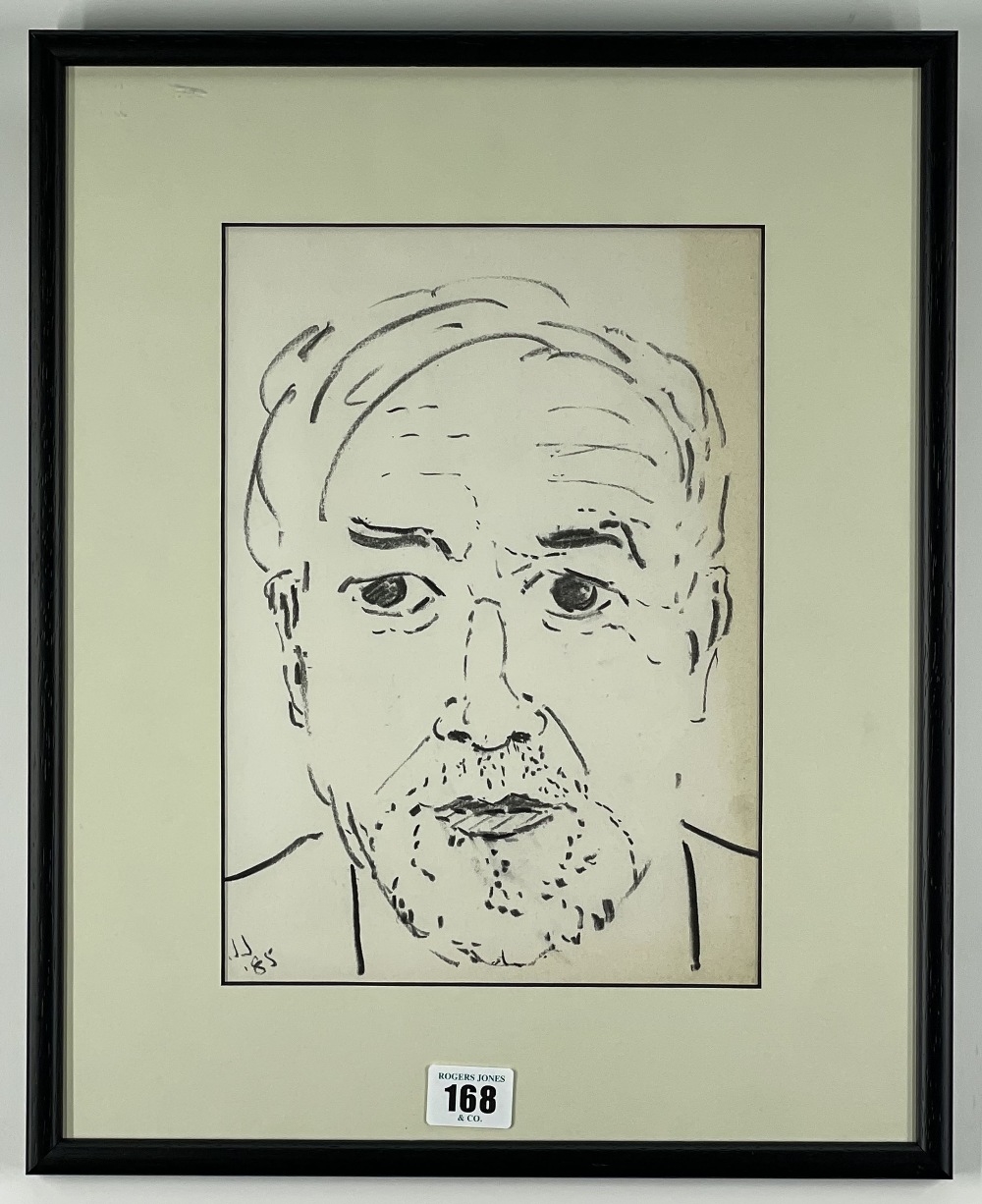 Jack Jones | Head and shoulders self portrait (1985) | MutualArt