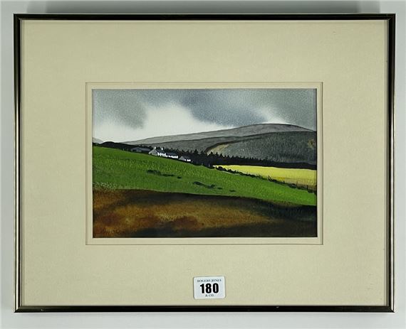 John Cleal | Hillside farm | MutualArt