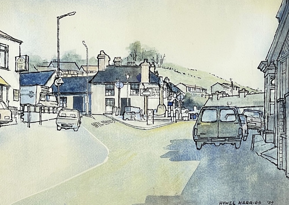 Hywel Harries | Street scene (84) | MutualArt