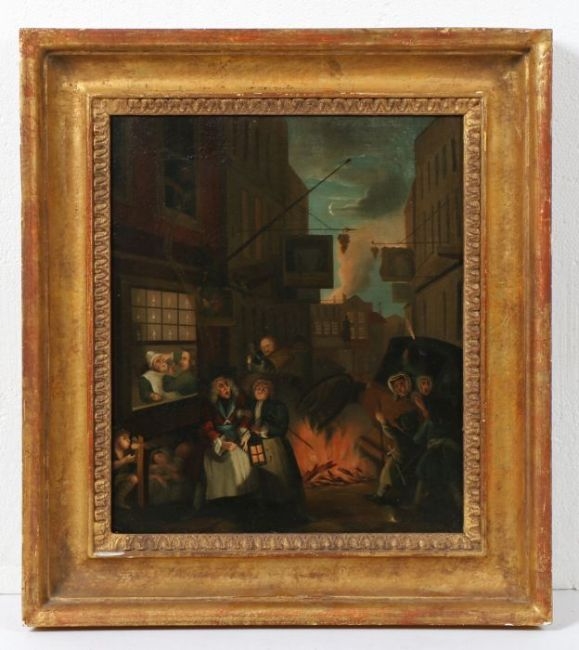 William Hogarth | The Four Times of Day: Night, | MutualArt