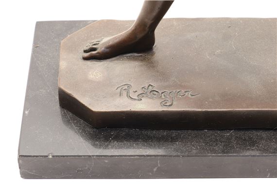 R. Leger | a bronze figure of Diana The Huntress | MutualArt