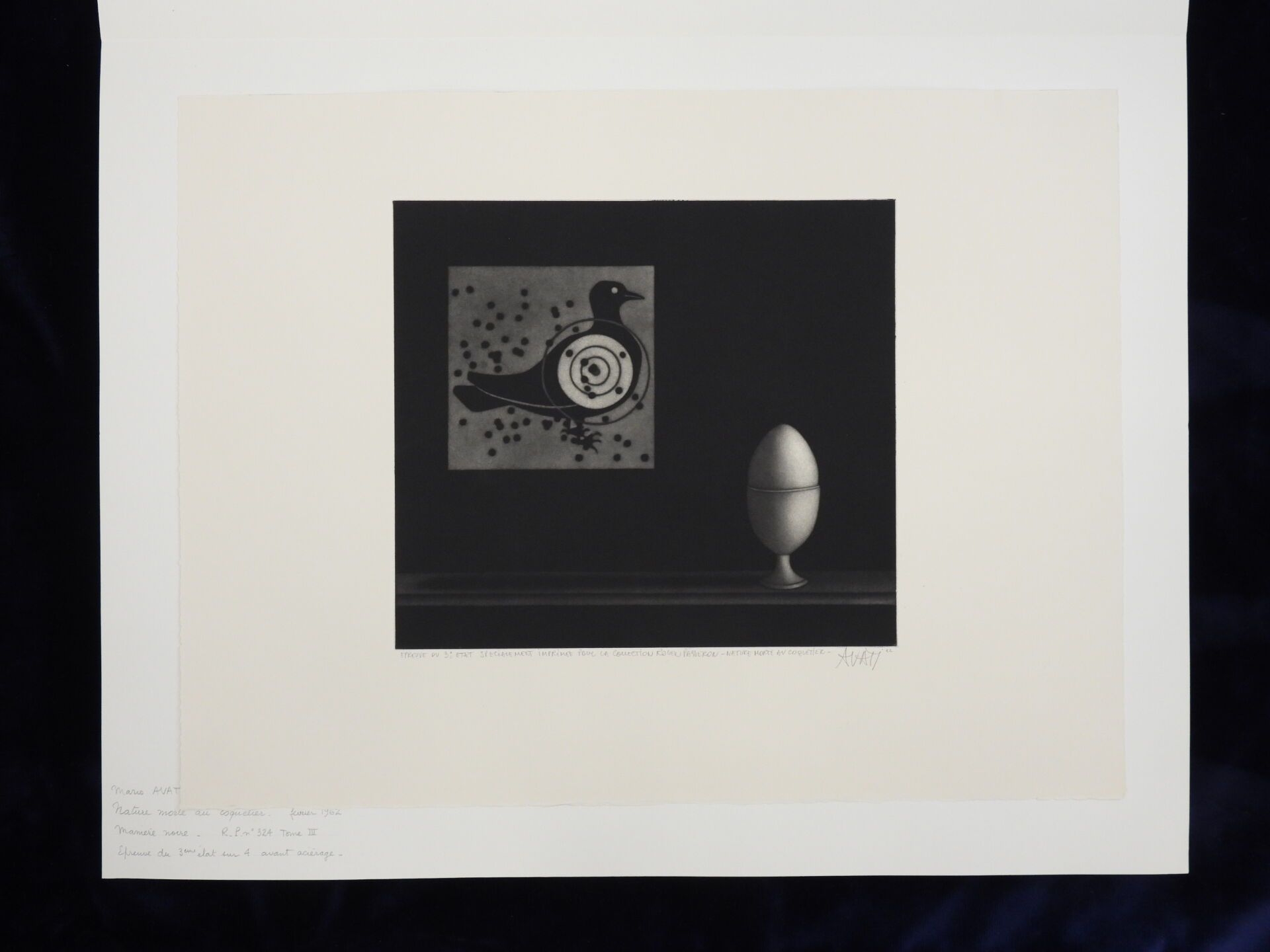 Mario Avati | Still life with egg cup (1962) | MutualArt