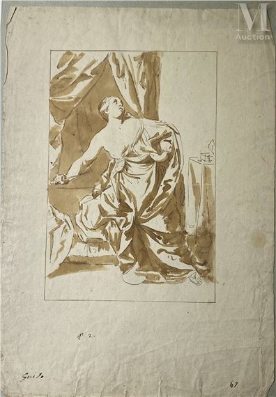 Italian School, 17th Century | La mort de Lucrèce | MutualArt